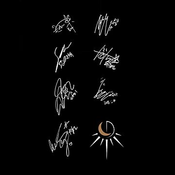 "DREAMCATCHER MEMBERS SIGNATURES" Posterundefined by Chaeyoung21 ...