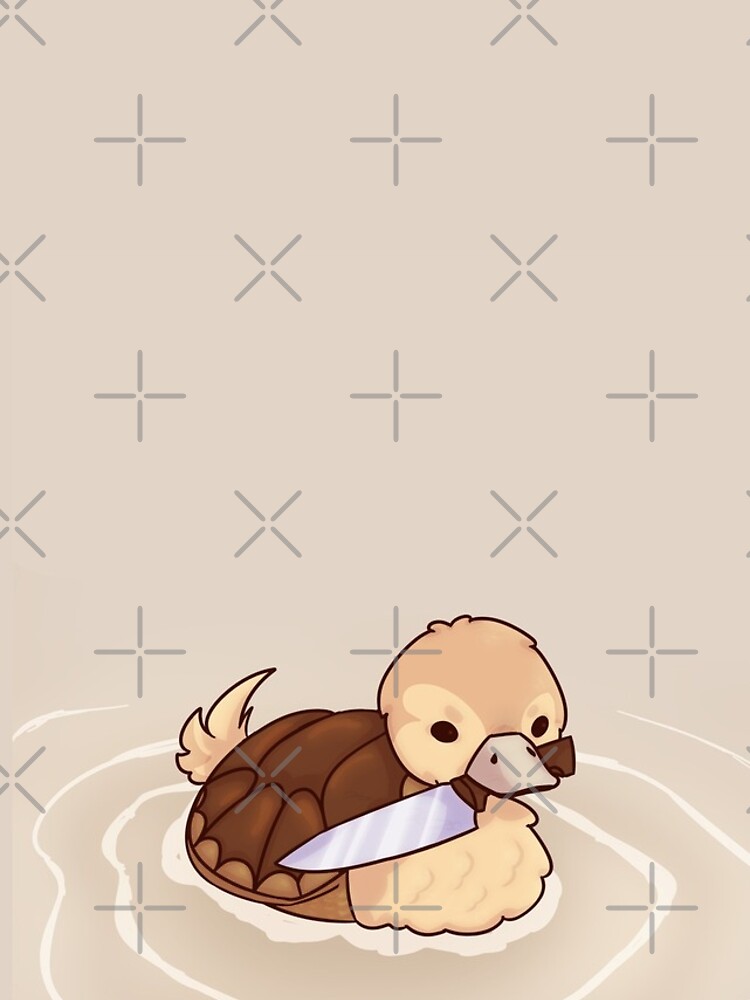 "ATLA Turtle Duck with Knife" iPhone Case for Sale by Zolzo | Redbubble