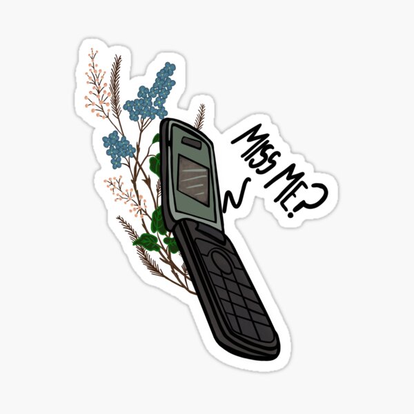 "Miss Me?" Sticker for Sale by hevbailey | Redbubble