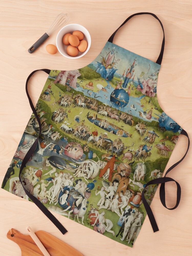 " The Garden of Earthly Delights - Hieronymus Bosch" Apron for Sale by ...