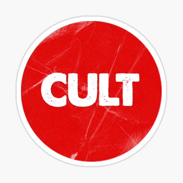 "Cult Retro VHS Sticker" Sticker for Sale by wildeyemovies | Redbubble