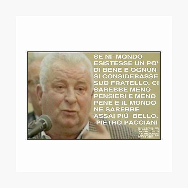 Lámina fotográfica «Me gustan tus palabras divertidas, pero mostro di ...