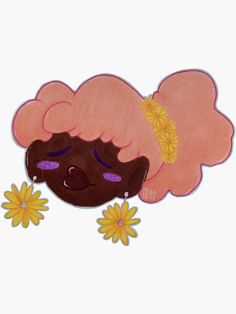 "Kissy Face" Sticker for Sale by QuelleSprouts | Redbubble