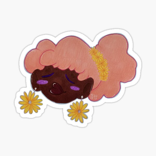 "Kissy Face" Sticker for Sale by QuelleSprouts | Redbubble