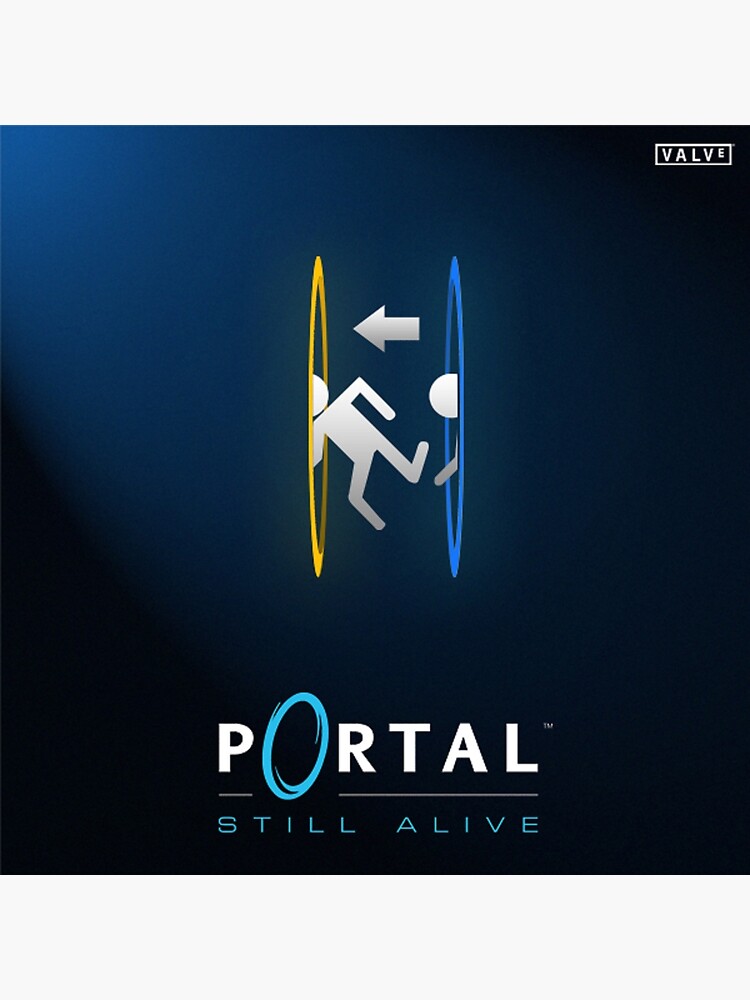 "Portal 2 Are You Still Alive " Poster by Vintage-Travler | Redbubble