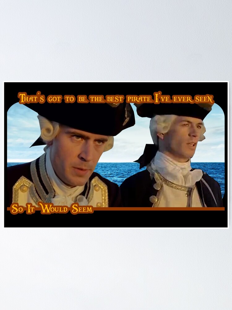 "Best Pirate Norrington Groves POTC Tribute" Poster for Sale by 90snerd ...