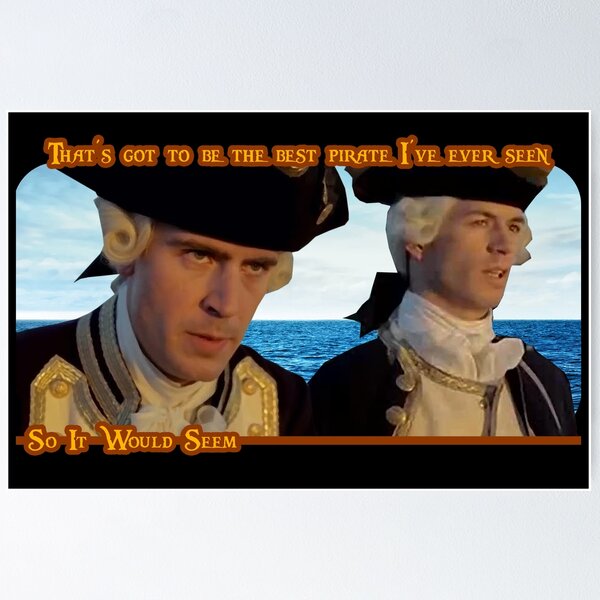 "Best Pirate Norrington Groves POTC Tribute" Poster for Sale by 90snerd ...