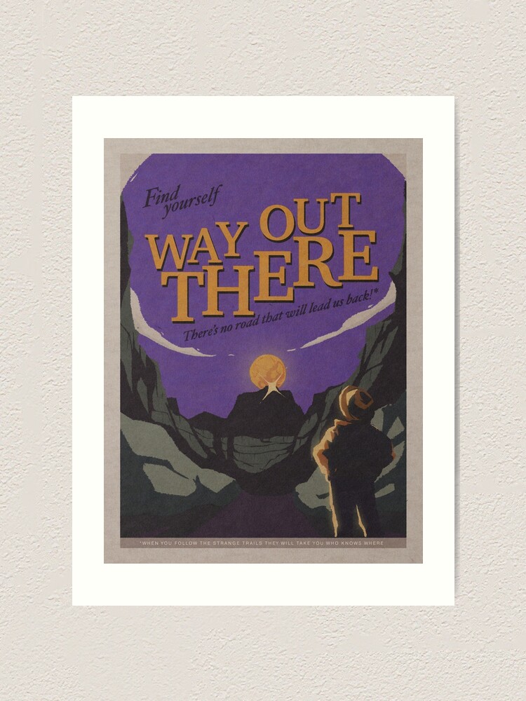 "Lord Huron Way Out There" Art Print for Sale by knappalachian | Redbubble