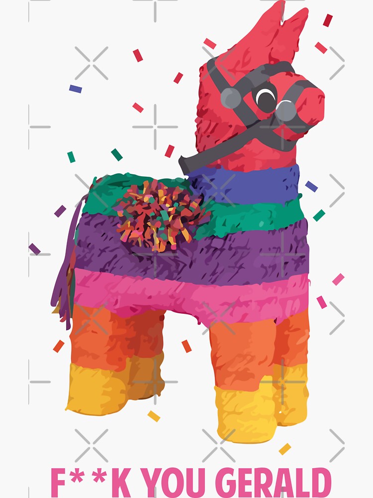 "FU GERALD" Sticker by daisylramirez | Redbubble