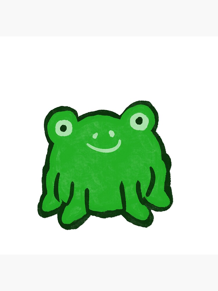 "Froggy Cartoon" Sticker by carleyherman | Redbubble