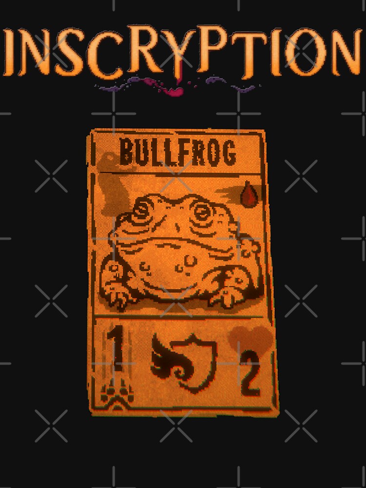 "Inscryption Psychological Horror Bull Frog Card Game Halloween Scary ...