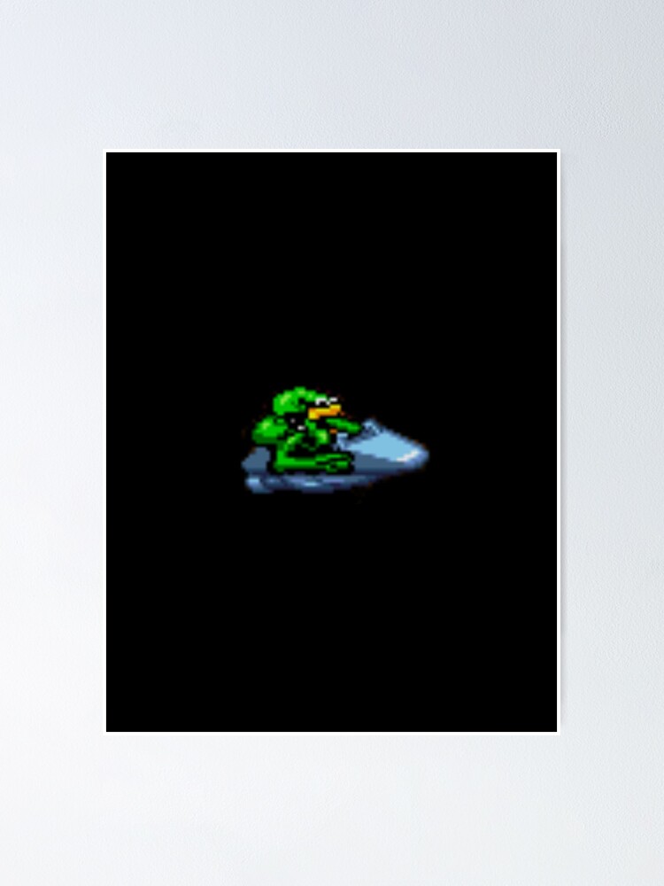"Turbo Toad" Poster for Sale by Double-Ghost | Redbubble
