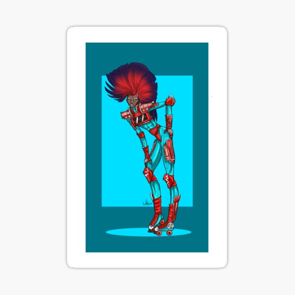 "Electra Fullbody" Sticker for Sale by Neacle | Redbubble