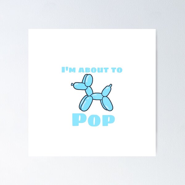 "Balloon Dog Quote" Poster for Sale by Modern-Mutt | Redbubble