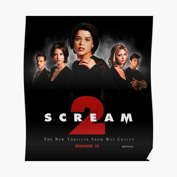 "Scream 2 / 1997 - Alternative Outtakes " Poster for Sale by ...