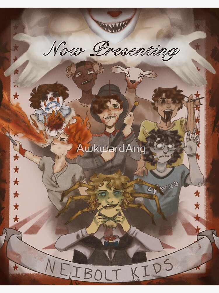 "Now Presenting The Neibolt Kids " Sticker for Sale by AwkwardAng ...