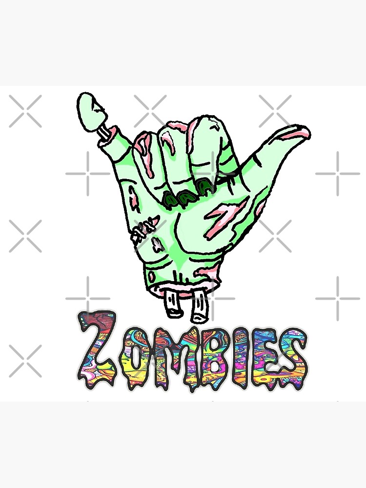 "Zombies Shaka 2" Poster by mindsmoke | Redbubble