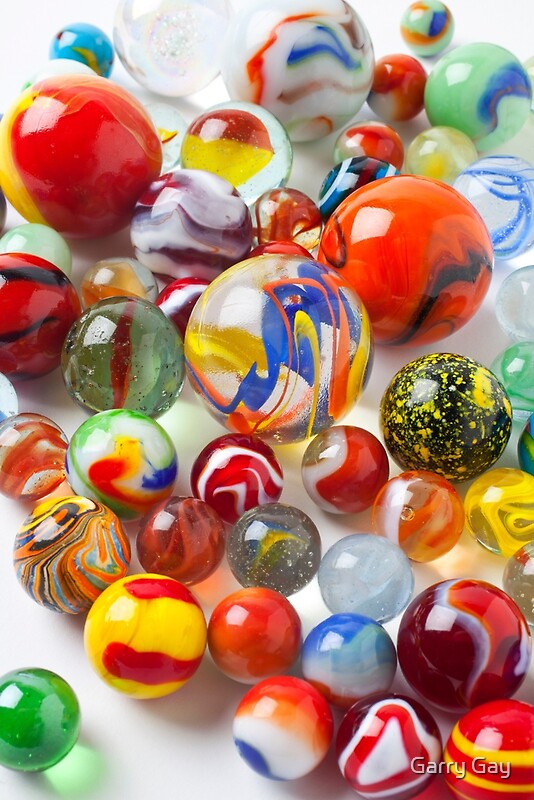 "Many beautiful marbles" by Garry Gay | Redbubble