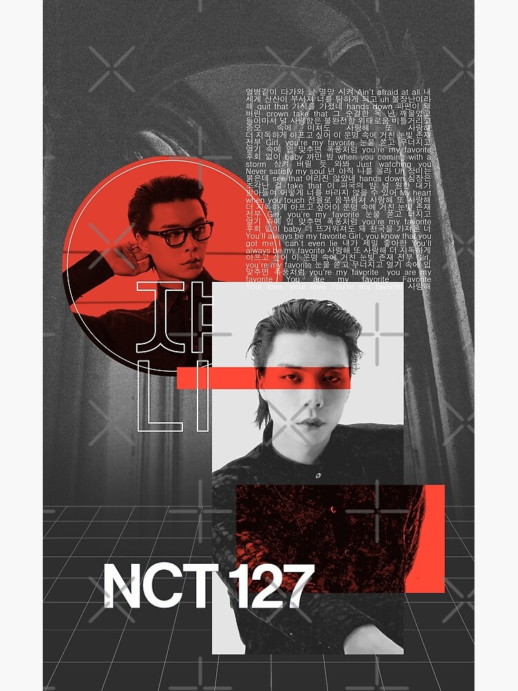 "nct 127 favorite (vampire) webcore edit - johnny" Poster by princehxns ...