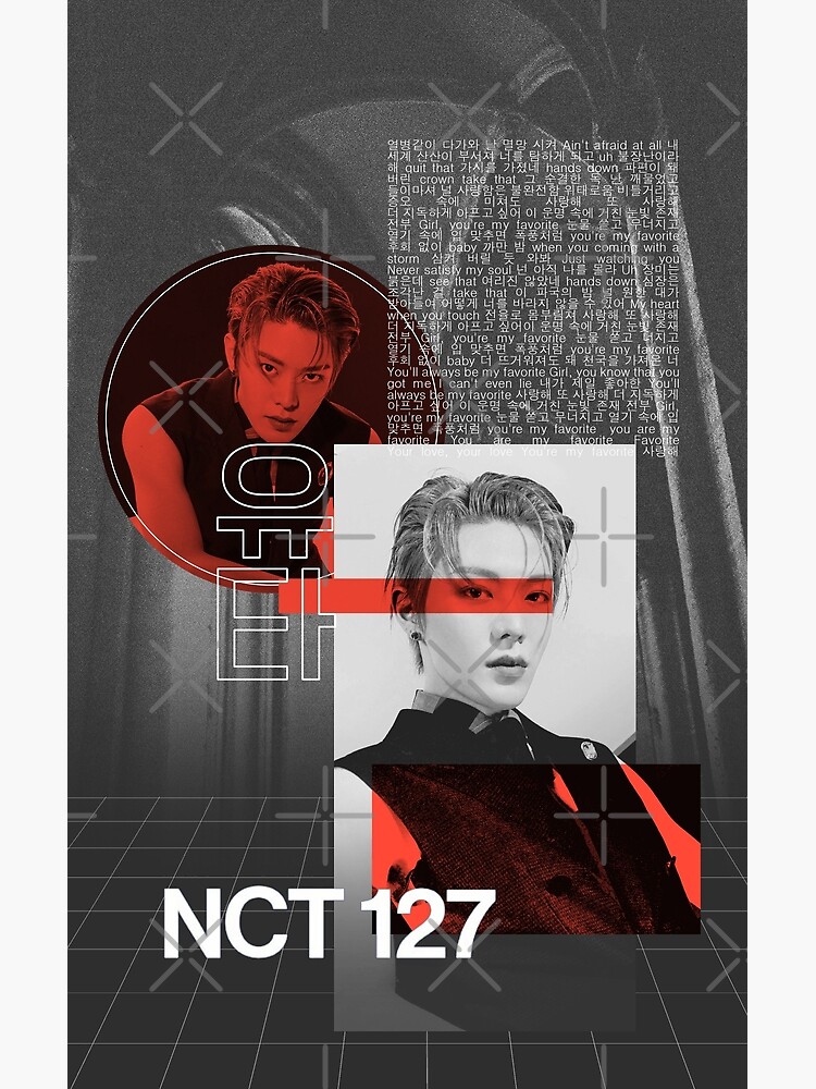 "nct 127 favorite (vampire) webcore edit - yuta" Poster by princehxns ...