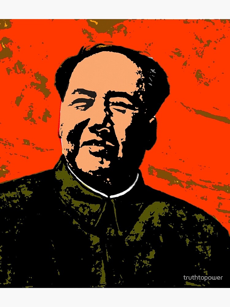 "Comrade Mao Zedong" Poster by truthtopower | Redbubble