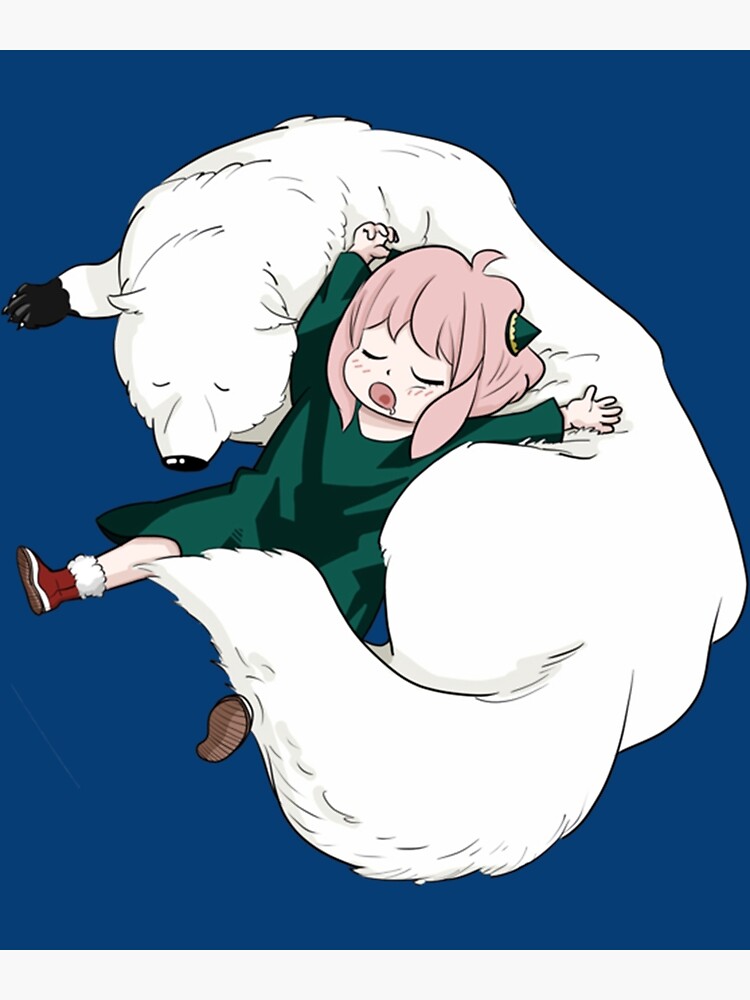 "spy x family anya forger DOG " Art Print by Lularhanderson | Redbubble