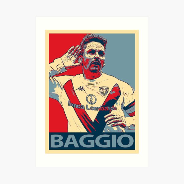 "Roberto Baggio" Art Print for Sale by Masseyart | Redbubble