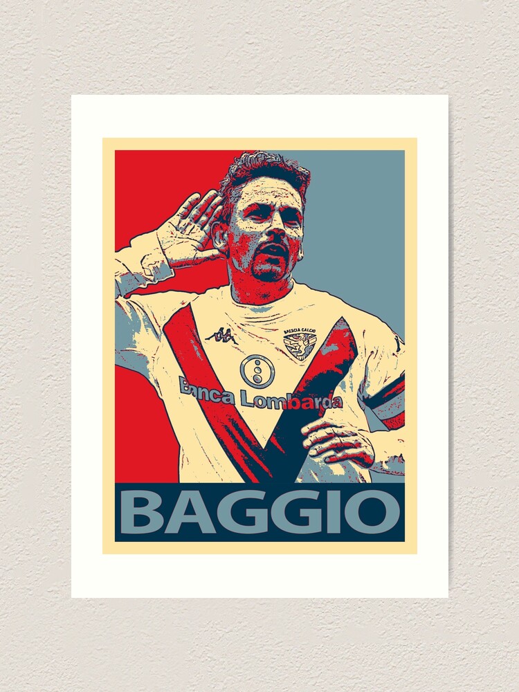 "Roberto Baggio" Art Print for Sale by Masseyart | Redbubble