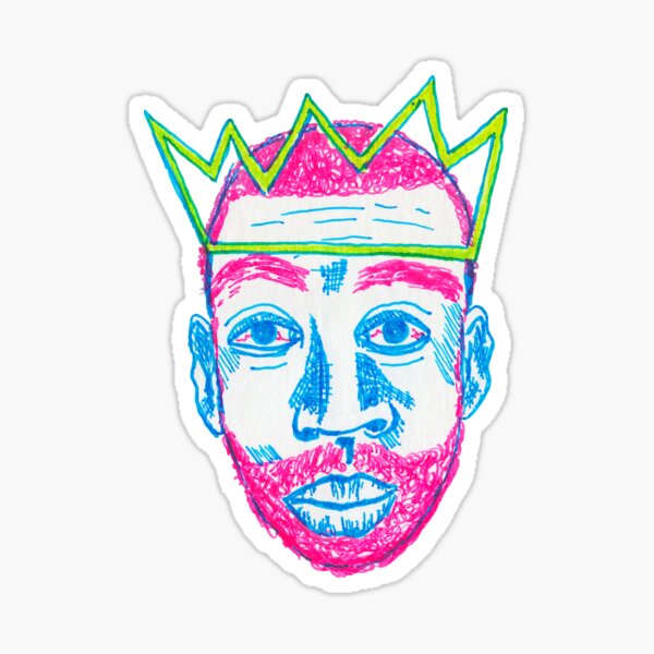 "your Neon Highness" Sticker for Sale by holografica | Redbubble