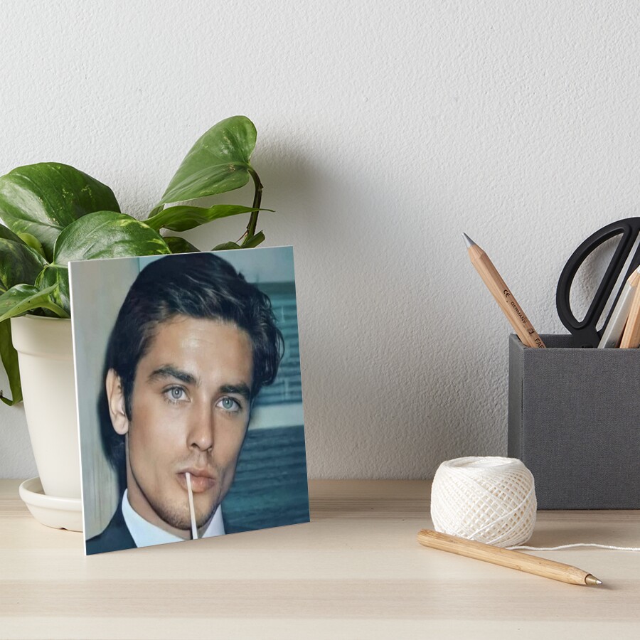 "alain delon" Art Board Print by phedomean | Redbubble