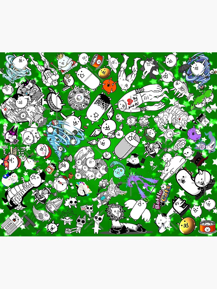 "Battle Cats" Poster by PixelRune | Redbubble