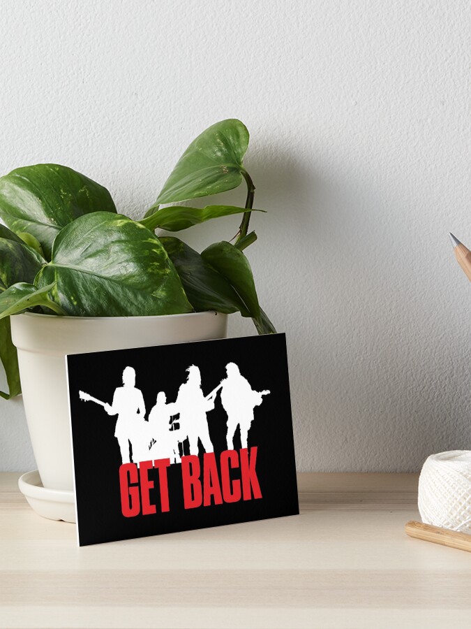 "Get Back - Series Logo" Art Board Print by Vince19Drums | Redbubble
