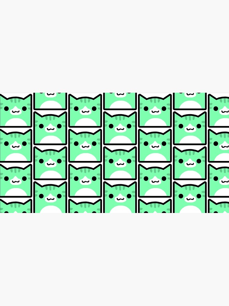 "Juniper Geometry Dash icon cat cube" Mouse Pad for Sale by Aerma ...