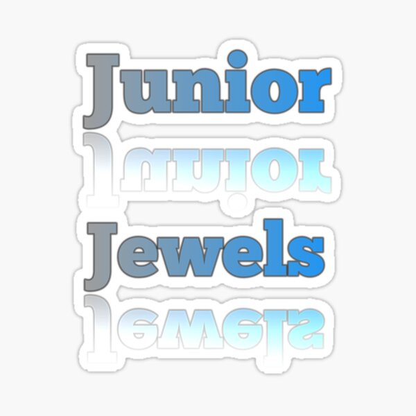 "Junior jewels - Copy" Sticker for Sale by HarveyAhmed | Redbubble