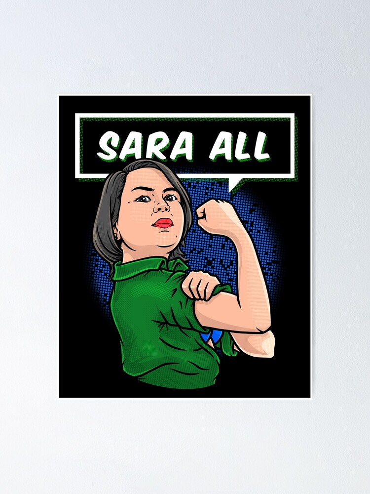 "Sara All Duterte Inday Philippines Pilipinas Davao Support" Poster for ...