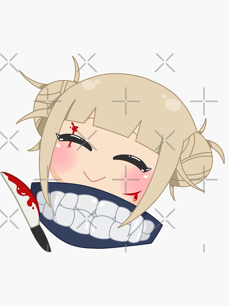 "A cute & scary Toga ♥" Sticker for Sale by SshuDraws | Redbubble