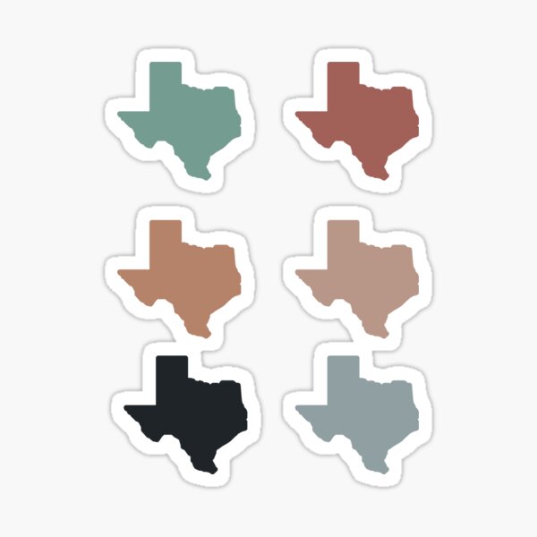 "Texas Sticker Pack - Western" Sticker for Sale by ashley1421 | Redbubble