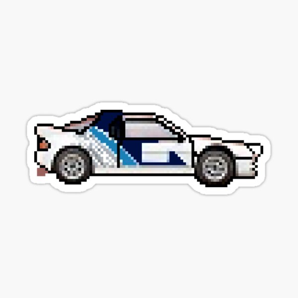Pegatina «Ford RS200 Pixel Art» de Rallyaddict | Redbubble