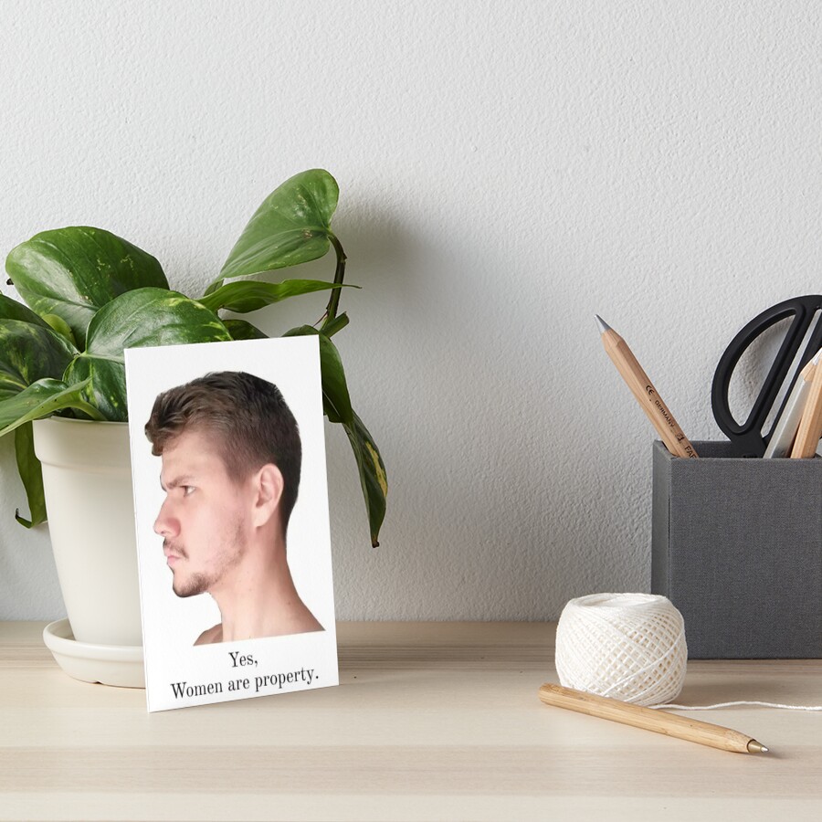 "Sigma Chad Mindset" Art Board Print by frijol1865 | Redbubble