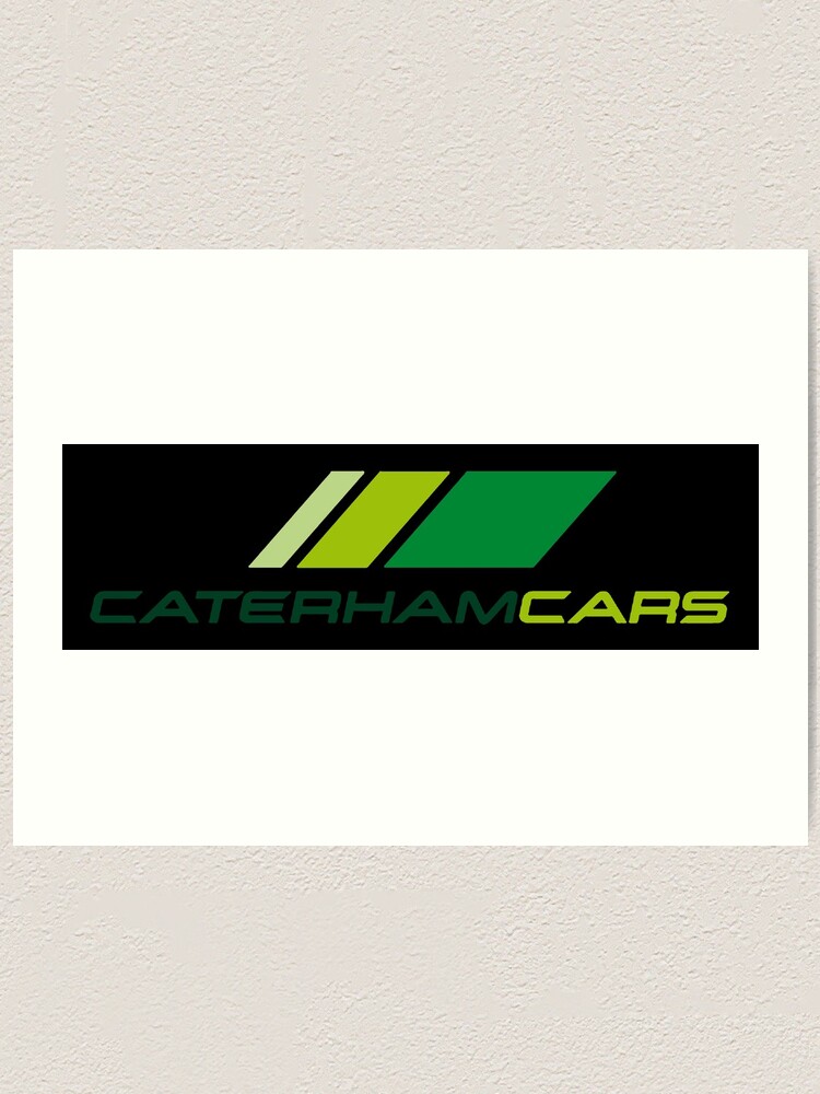 "CAR - "CATERHAM" - LOGO" Art Print for Sale by LeahGlads501 | Redbubble