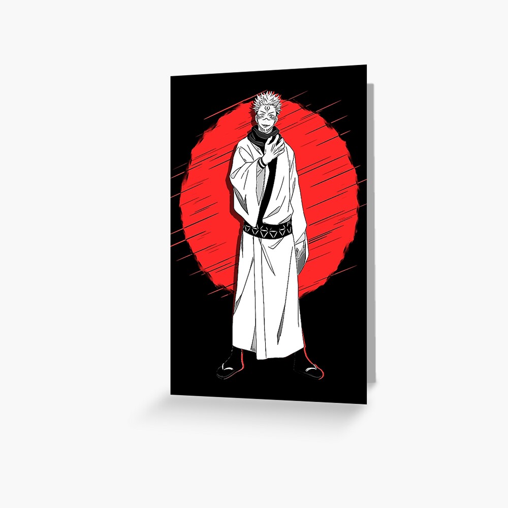 "Sukuna - Jujutsu Kaisen" Greeting Card by MyAsianArt | Redbubble