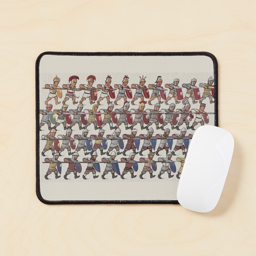 "Roman and Byzantine Infantry Evolution" Poster for Sale by foojer ...