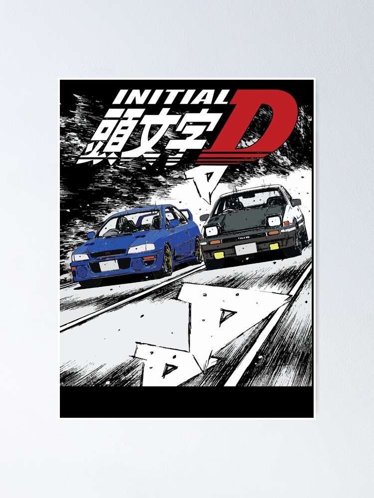 "Initial D - Mountain Drift Racing Tandem Takumi Fujiwara AE86 vs Bunta ...