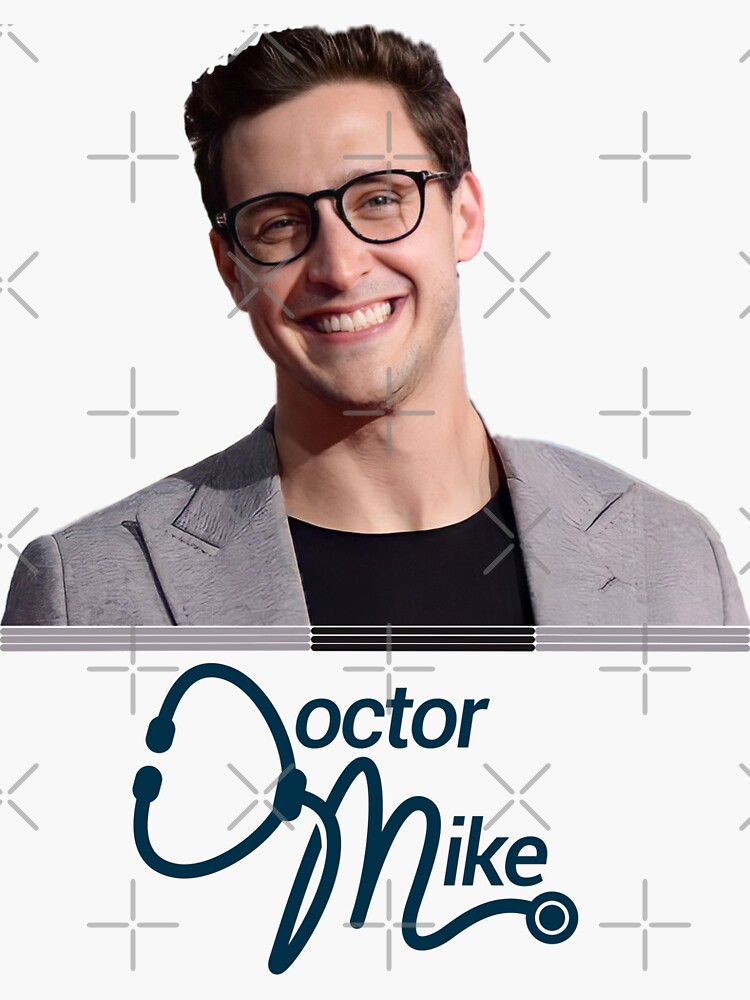"Doctor mike " Sticker by Moncef-20 | Redbubble