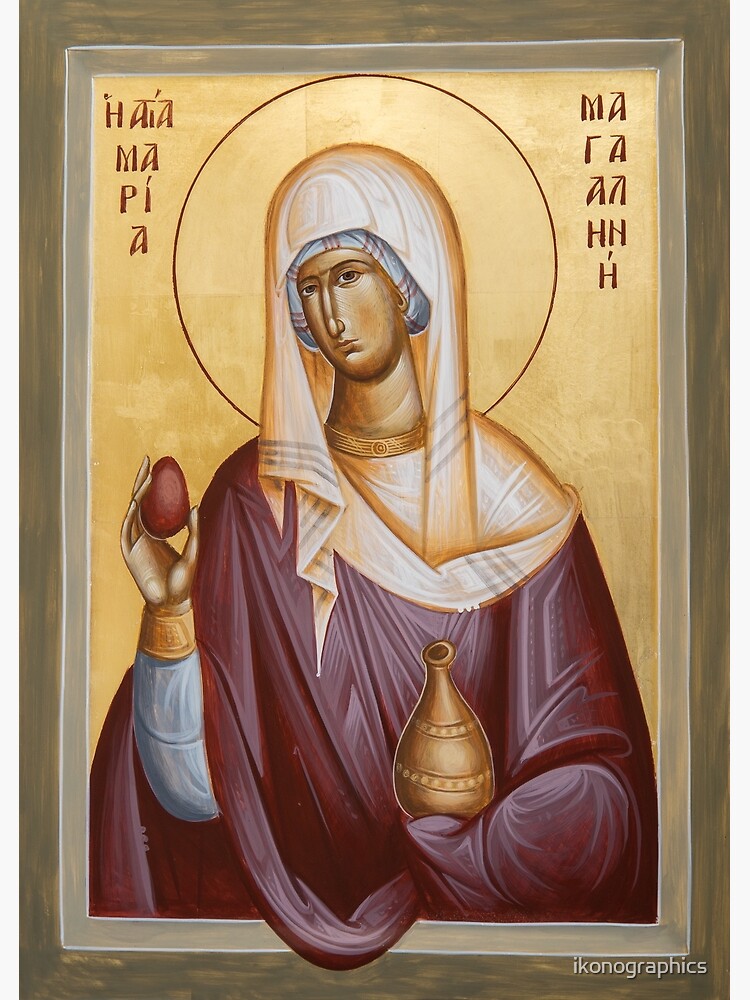 "St Mary Magdalene" Poster for Sale by ikonographics | Redbubble