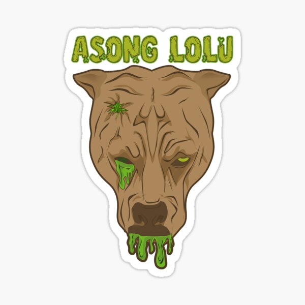 "Asong Ulol" Sticker for Sale by ArtRonPH | Redbubble