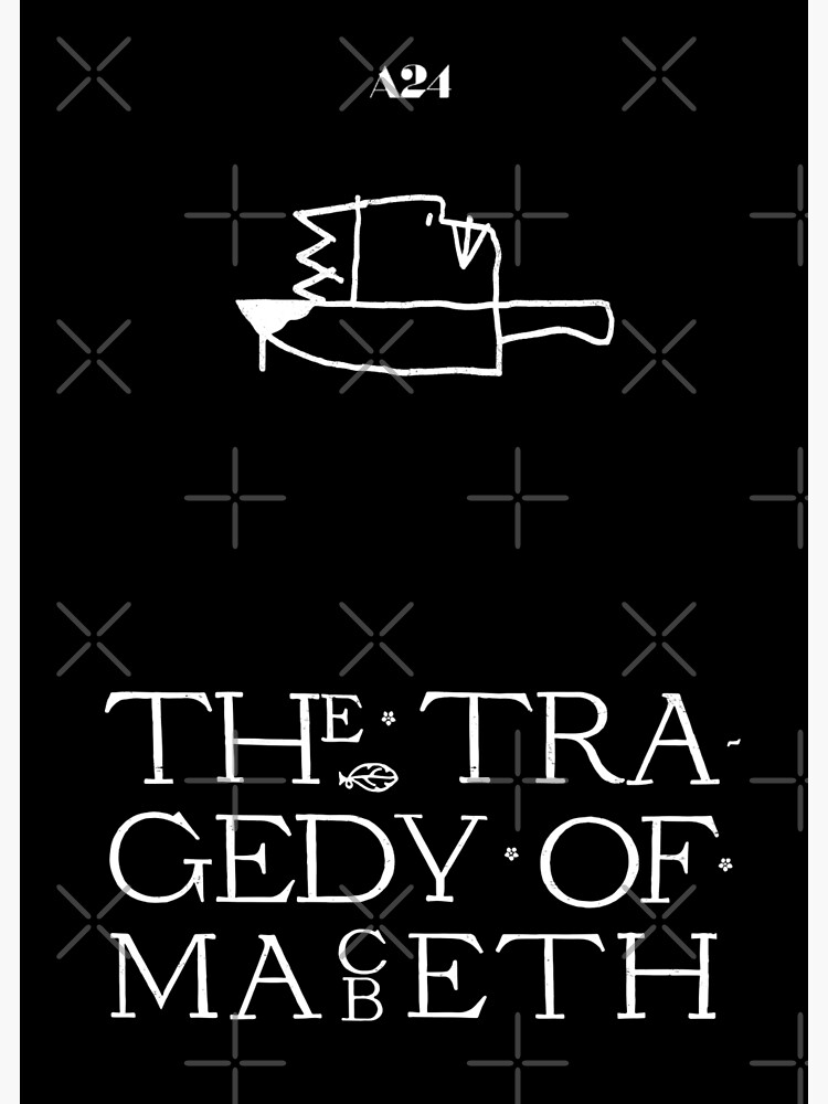 The Tragedy Of Macbeth - A24 movie Premium Matte Vertical Poster sold ...