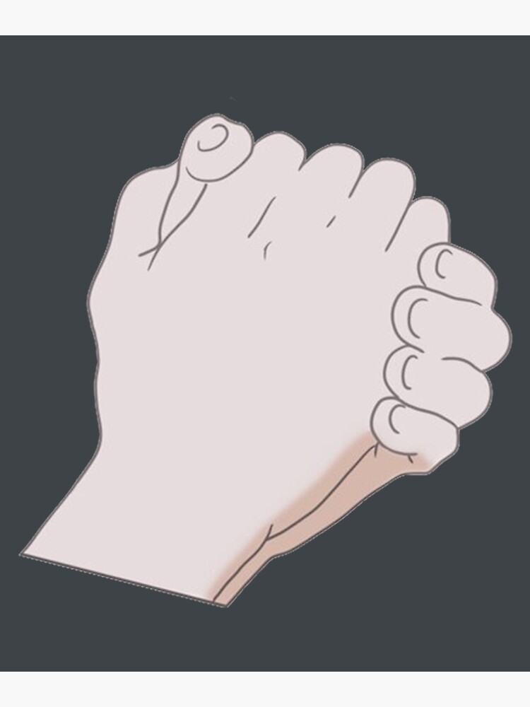 "A Silent Voice 'friends' hand sign" Photographic Print for Sale by ...