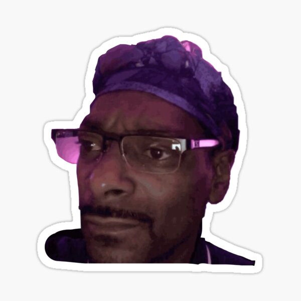 "Snoop dogg Sticker" Sticker by teenagedesign | Redbubble