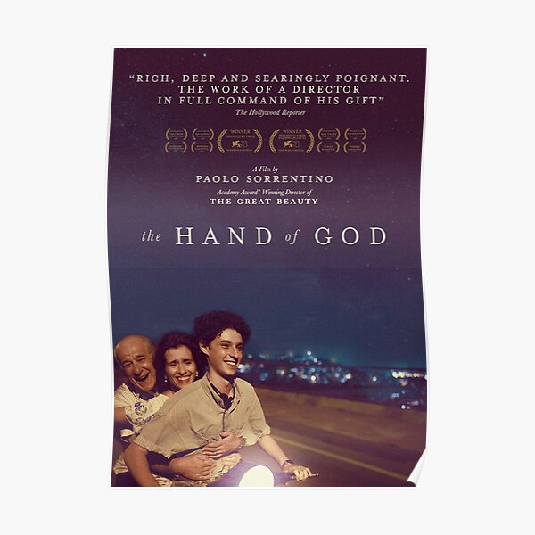 "The Hand of God - 2021 " Poster for Sale by Mattstyle | Redbubble